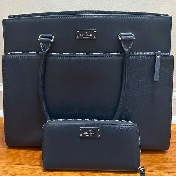 kate spade | Bags | Kate Spade Work Tote With Wallet | Poshmark